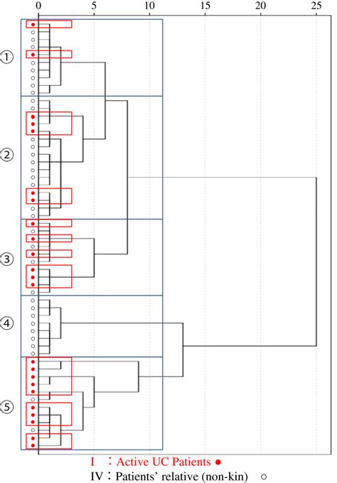 Dendrograms Based On Ward Linkage Rescaled Distance Cluster Combine