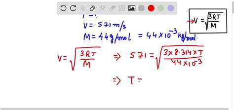 Solved Question 3 1pts Calculate The Root Mean Square Velocity Vrms