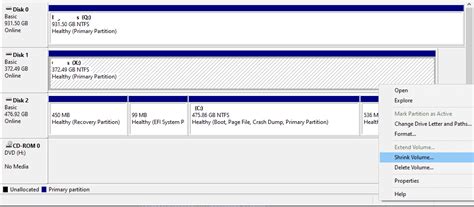 windows 10 create and resize drive partitions technipages