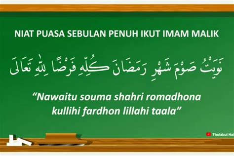 Bacaan Doa Niat Puasa Ramadhan Untuk Sebulan Penuh Dan Harian Beserta