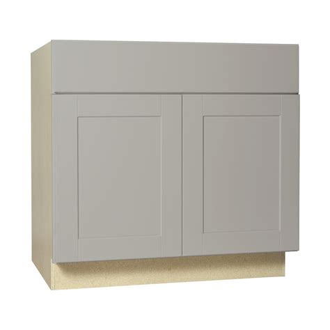 Hampton Bay Shaker Assembled 36x34 5x24 In Accessible Sink Base