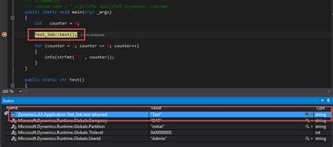 inside microsoft dynamics ax tips and tricks for debugging in visual