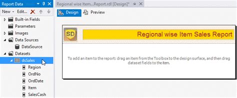 Microsoft Business Intelligence Data Tools Ssrs How To Create A