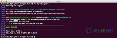 spring framework with maven tutorial java code geeks 2022
