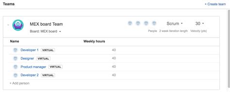 configuring team settings advanced roadmaps for jira data center and
