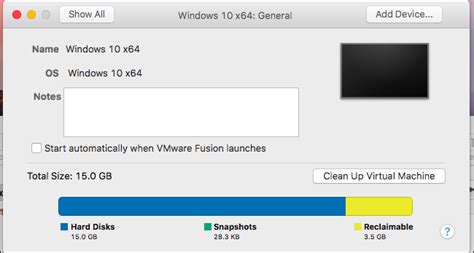 how to shrink a vmware virtual machine and free up disk space