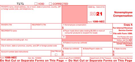Whats The Irs Form 1099 Nec Atlantic Payroll Partners