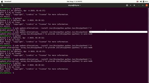 set default python version in ubuntu linux youtube