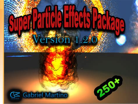 super particle effects package vfx particles unity asset store