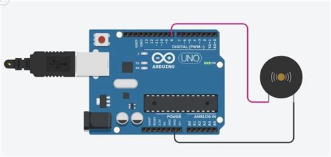 piano sounds using arduino on tinkercad 4 steps
