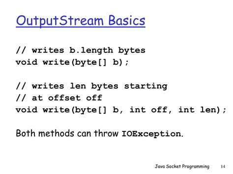 ppt lecture 11 java socket programming powerpoint