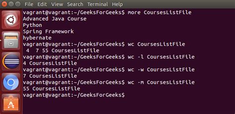 basic shell commands in linux geeksforgeeks