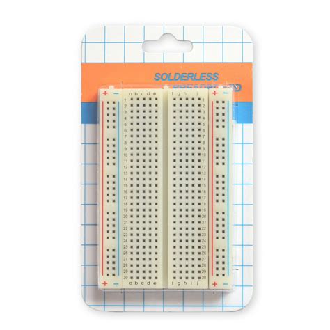 solderless breadboard 400 tie point hobby prototyping