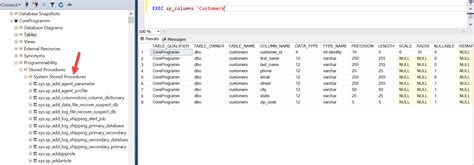 how to get all column names from database table in sql