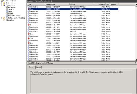 solved windows server 2008 r2 standard print spooler keeps crashing