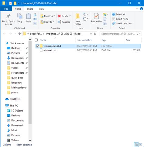 how to import and open winmail dat to thunderbird in 8 steps