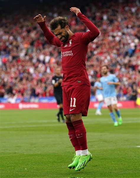 ملخص لمسات محمد صلاح مع ليفربول اليوم أمام مانشستر سيتي في نهائي الدرع