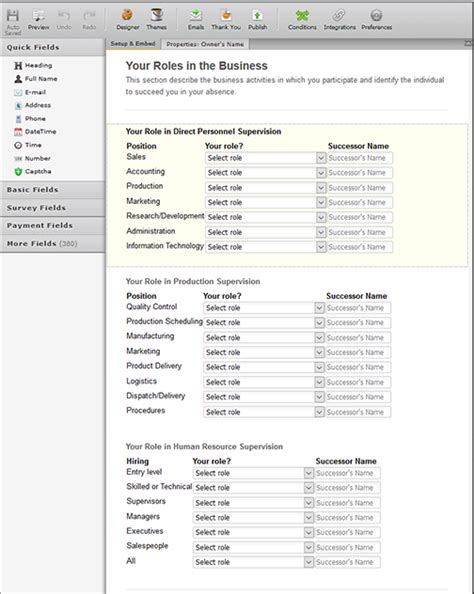 how can i force alignment of fields created in the configurable list widget