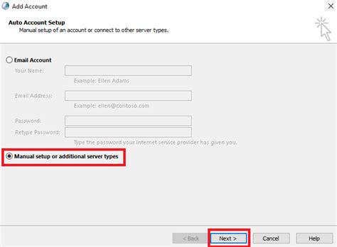 How To Configure Outlook Manually Pop Foetron Microsoft Cloud