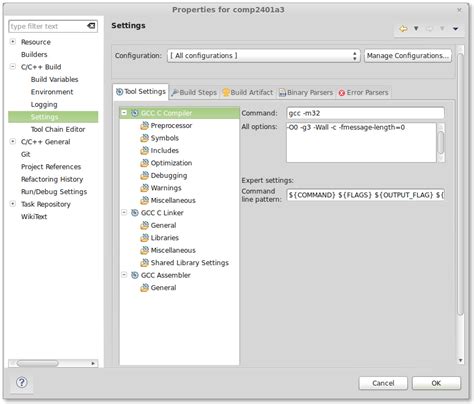 building eclipse c c projects for 32 bit on a 64 bit