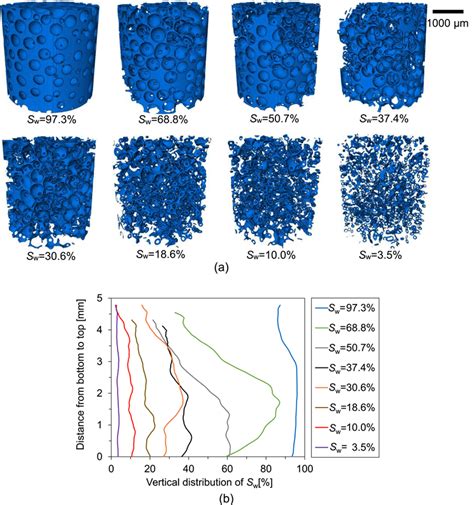 The Liquid Phase In Pores A Liquid Phase Morphology At Various