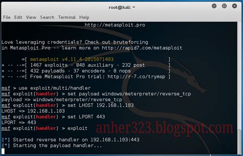 exploit windows dengan setoolkit dan metasploit di kali linux 2 0