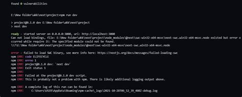failed to load swc feedback · vercel next js · discussion 30468 · github