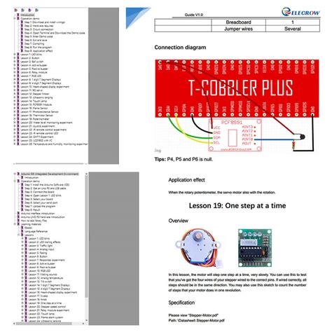 starter kit for raspberry pi arduino el dtr61173k