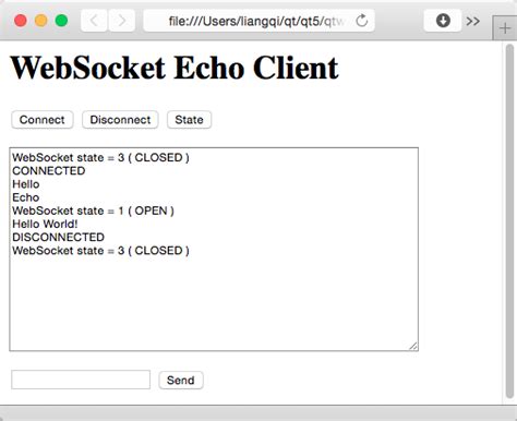 echo server example qt websockets 6 2 6