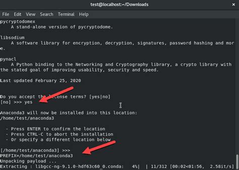 how to install anaconda on centos 8 {step by step}