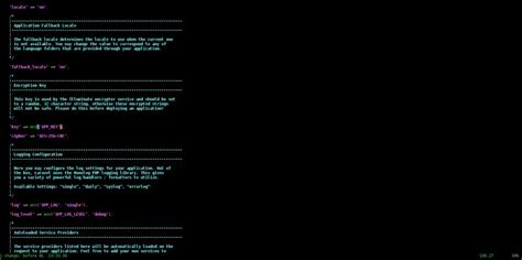 laravel runtime exception generate error message the only supported