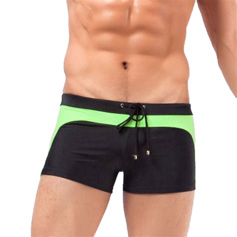 Mens Nylon Breathable Quick Drying Beach Swimming Pants Shorts