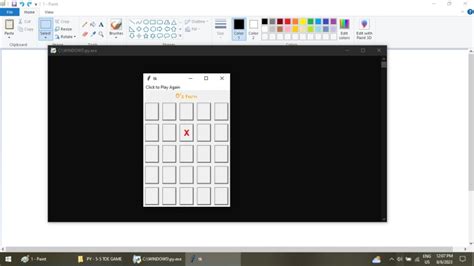 python program to basic new tkinter py 5 5 toe game using the python