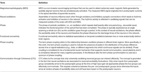 Frontiers Brain Functional Connectivity Through Phase Coupling Of