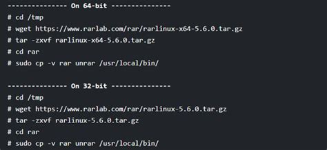 how to open rar files online on linux