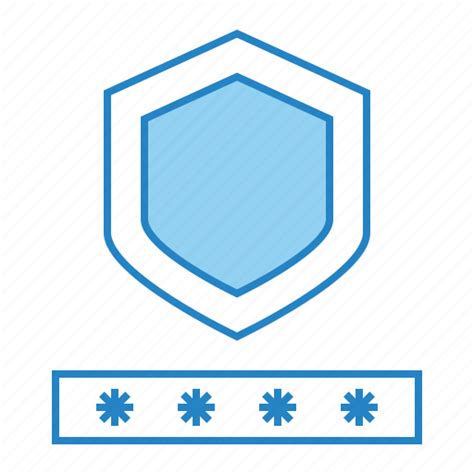 encrypted passcode password protection security icon