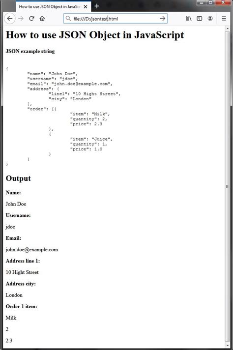37 javascript to json object modern javascript blog