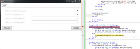 multithreading safe calls not populating comboboxes stack overflow