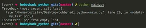 indexerror pop from empty list in python [solved] bobbyhadz