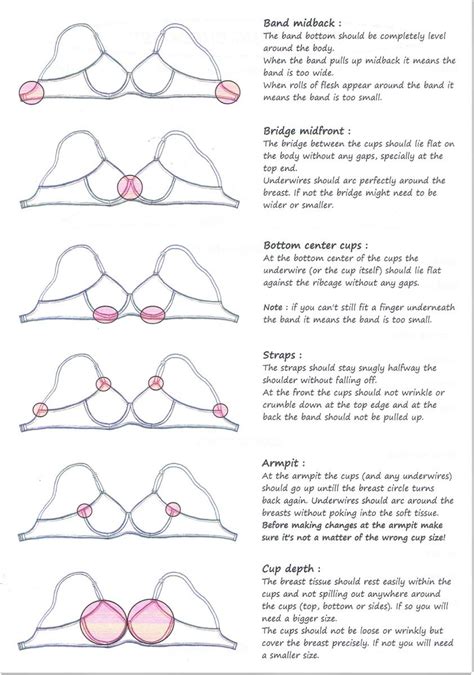 Free Printable The Bra Fitting Checklist Artofit