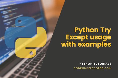 python try except with examples dnt