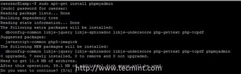 setting up lamp linux apache mysql mariadb php and