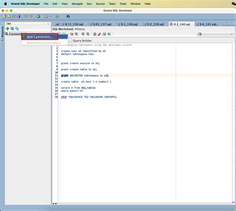 84 [oracle 19c] Managing Tablespace Using Sql Developer Wizard