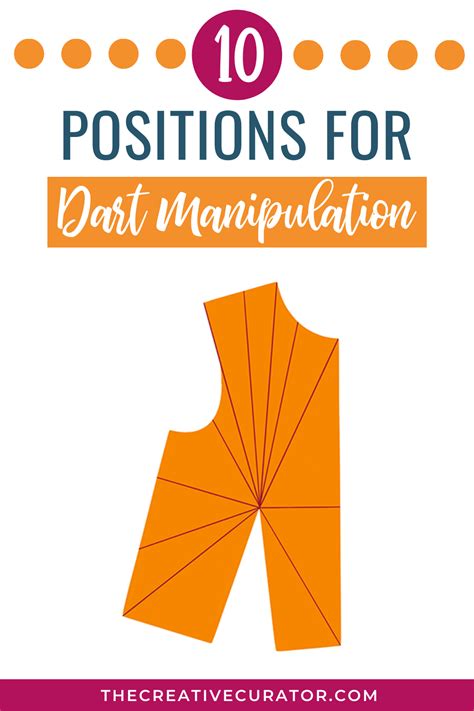 dart manipulation types of darts dart manipulation pattern drafting