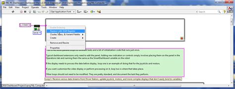 arduino dashboard frc labview tutorials