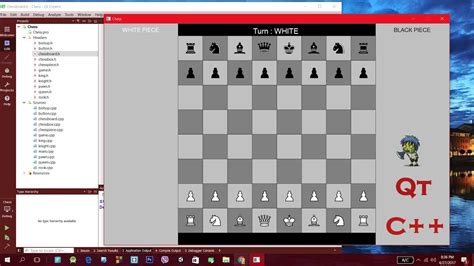 chess made using qt c youtube