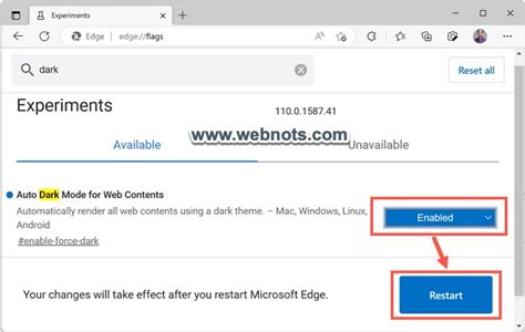 How To Use Dark Theme In Microsoft Edge Webnots