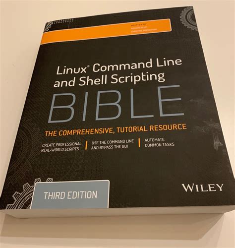 linux command line and shell scripting bible third edition