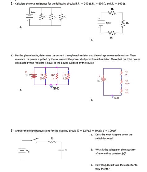 How To Calculate Total Power In Parallel Circuit Wiring Diagram