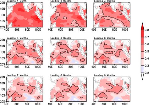 Anomaly Correlation Coefficients Acc Between The Observations And
